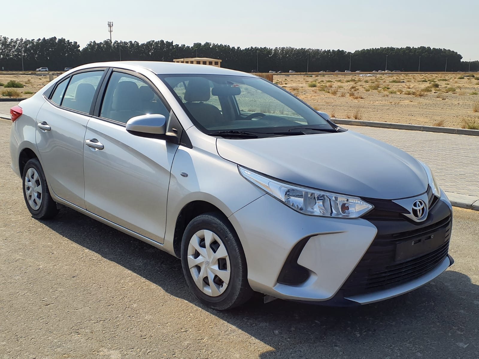 Toyota Yaris 2022 GCC silver – KBT Fiesta